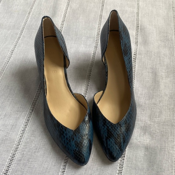 1. State | Shoes | State Melman Royale Nwot Wedge Low Heel Dorsay Cut ...
